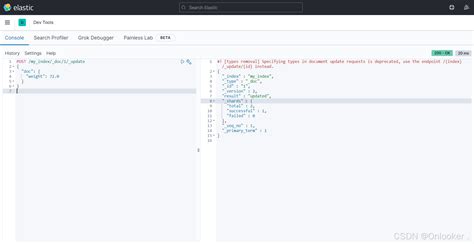Elasticsearch学习笔记2）elasticsearch Type Csdn博客