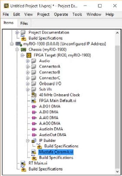 Fpga Project Creation Interface Download Scientific Diagram