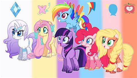 Mlp Fan Art Generation 5 By Pastelnightyt On Deviantart