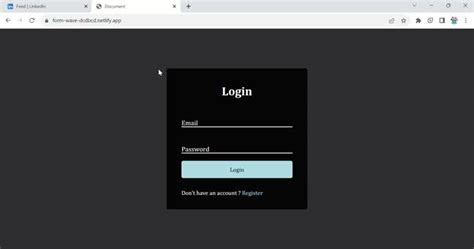 how i created form wave page for day18 shashank chaturvedi posted on
