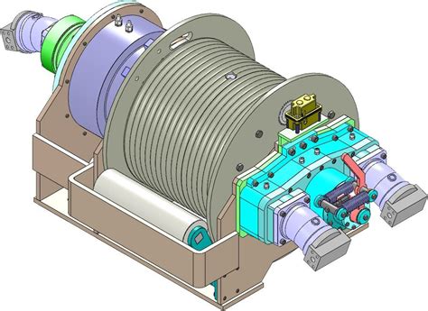 Hydraulic Multi Function Winchhydraulic Ship Moving Winchhydraulic
