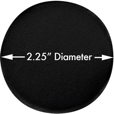 Round Cosmetic Sponge With Buffed Edge Black Styrene Butadiene Rubbe