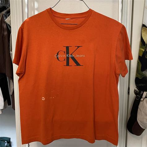 Vintage Thrifted Calvin Klein Tee Calvinklein Depop