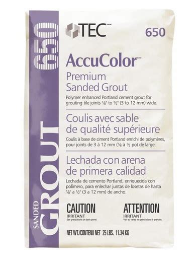 Tec Accucolor 958 Espresso 25lb Sanded Grout Each Tile Outlets Of