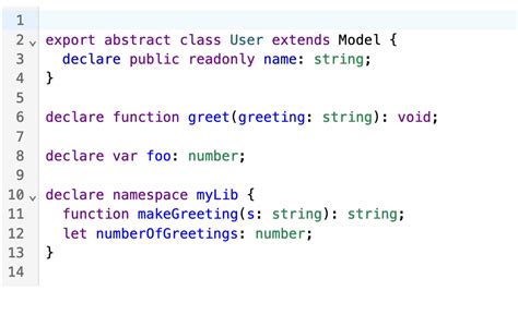 Declare Keyword Not Highlighted Correctly For Class Properties In Ts