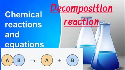 Decomposition Reaction Part 2 Std 10 Chapter 1 Youtube
