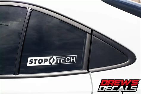 Stop Tech Decal