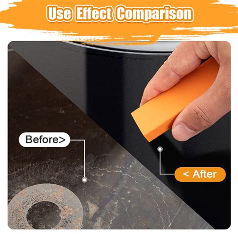 Creative Rust Cleaning Eraser Reusable Limescale Erasers Kitchen Faucet Water Tap Glass Stain