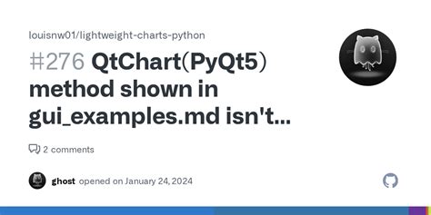 QtChart PyQt5 Method Shown In Gui Examples Md Isn T Working Issue 276 Louisnw01