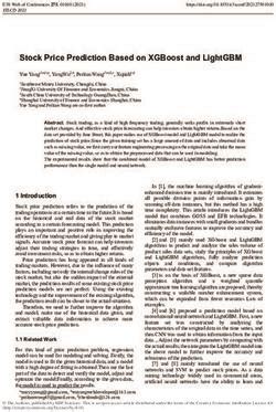 Stock Price Prediction Based On XGBoost And LightGBM