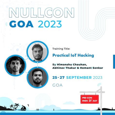 Nullcon On Linkedin Vulnerabilities Security Iot Nullcongoa2023