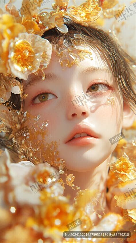 Ai创作图唯美花儿少女 仙气清冷少女壁纸图片 唯美少女与花系列 唯美花间美人 唯美茶花女孩 花花季少女女人花 创意唯美女孩 仙女系 桔色梦幻