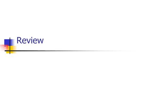 Algorithm Review Ppt