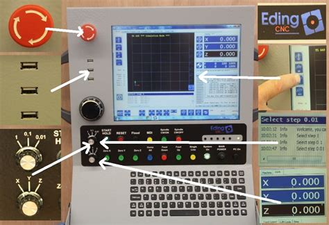 Touch Screen Panel Edingcnc Hardware Cnc