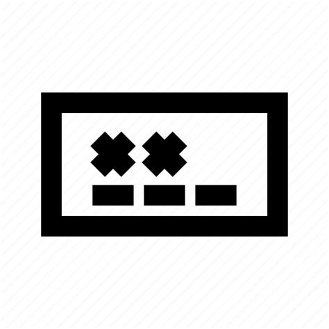 Password Protect Protection Secure Security Icon Download On