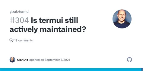 Is Termui Still Actively Maintained Issue Gizak Termui GitHub