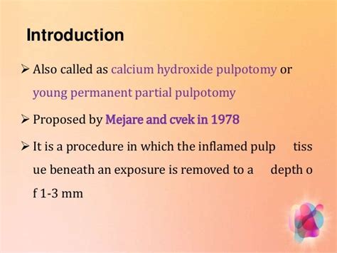 Cvek S Pulpotomy