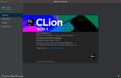 Jetbrains Clion 2020 For Macc和c Ide智能代码编辑器 V202034中文无限试用版 哔哩哔哩