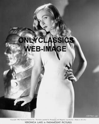 1939 Sexy Veronica Lake Blonde Bomb Shell Pin Up Cheesecake Low Cut
