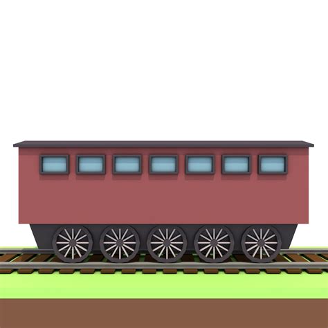 Поезд 3D Модель $18 - .c4d - Free3D