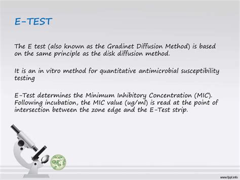 Practical Antibiotic Sensitivity Test Ppt Infectious Diseases