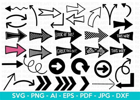 Arrows SVG Bundle Arrows SVG Arrow Signs Svg Bundle Right Etsy Australia
