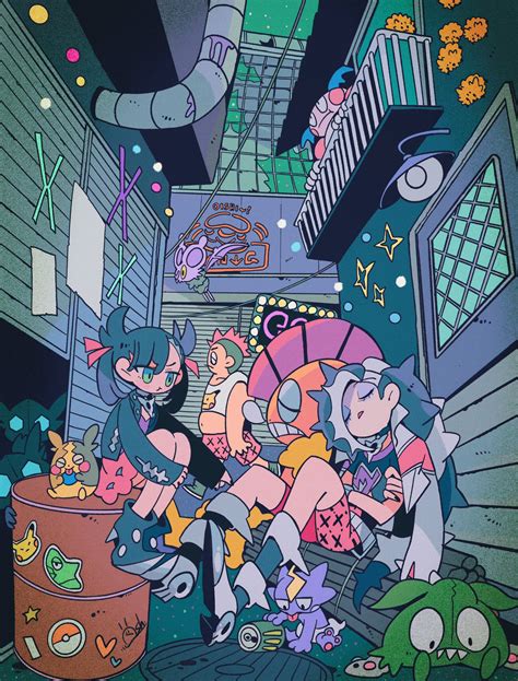 Kanekoshake Joltik Marnie Pokemon Metapod Morpeko Morpeko Full