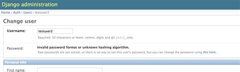Using Userobjectsgetorcreate Gives Invalid Password Format In