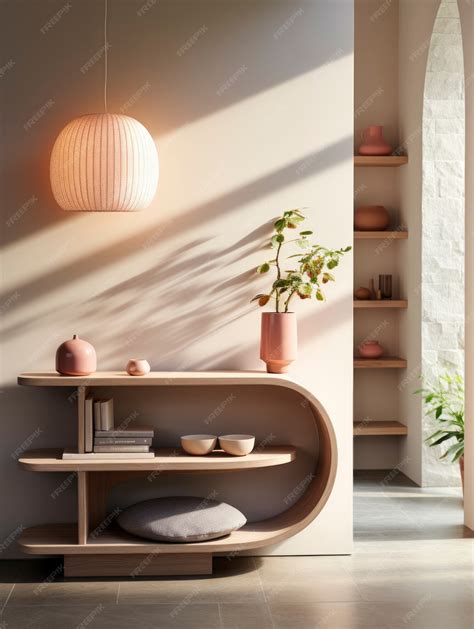 가구와 집 장식을 갖춘 현대적인 출입구 무료 사진