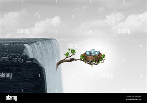 Security And Danger Conceptual Visual Metaphor As A Business Symbol For Safety During Stressful