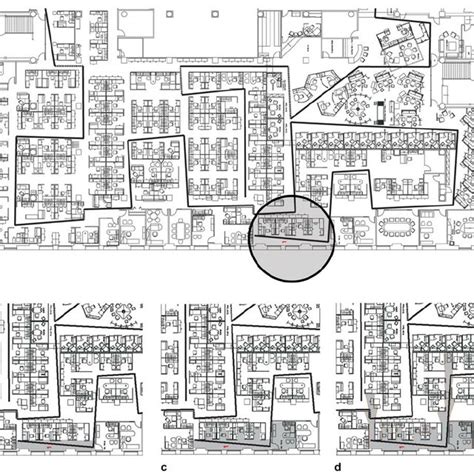 The Techniques Of The Axial Map Analysis A An Axial Map With The Download Scientific Diagram