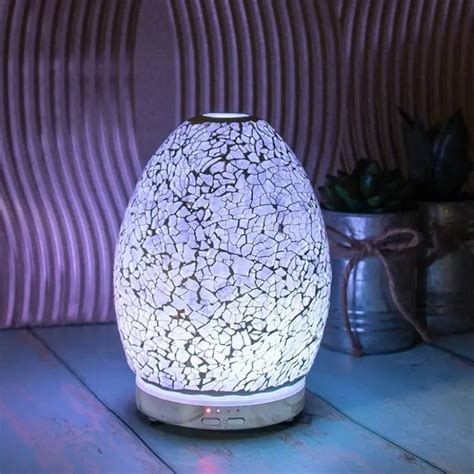 Lilac Mosaic Egg Aroma Humidifier Diffuser Lp47488 Project Scent Ltd