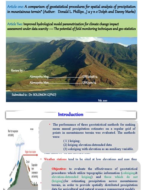 Geo Stat Pp Pdf Physical Geography Statistics