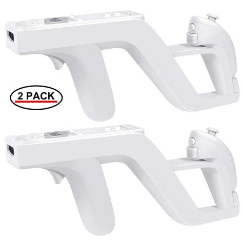 Buy [2 Pack] Zapper Gun Compatible With Nintendo Wii Remote Wiimote