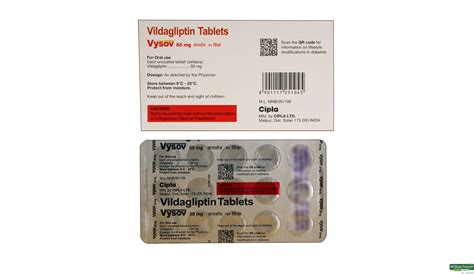 Buy Vysov 50mg 15 Tablets Online At Best Prices Wellness Forever