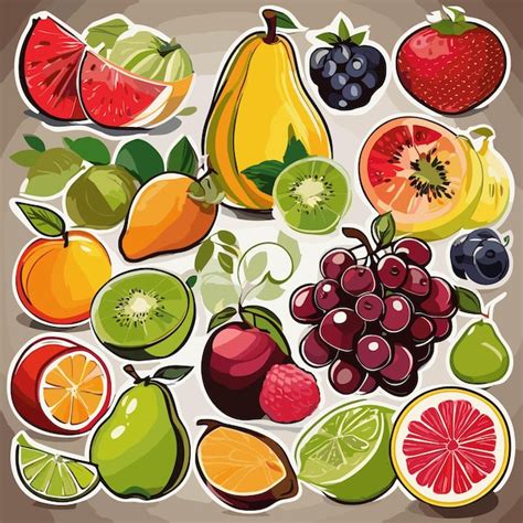Premium Vector Fruit Vector