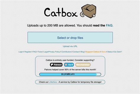 Catbox 免費空間使用教學：單檔 200 MB 永久儲存、臨時分享全都有 PSERIC2024-07-09免費空間 https://free.com.tw/catbox-moe ...
