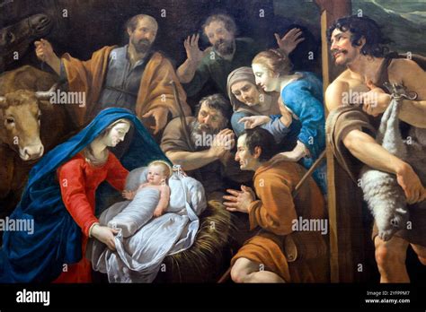 Museum Of Fine Arts The Adoration Of The Shepherds By Philippe De