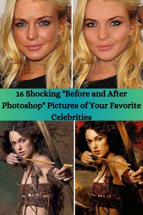 16 Shocking Before And After Photoshop Pictures Of Your Favorite