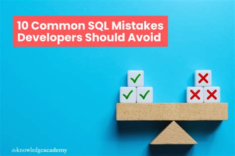10 Common Sql Mistakes Developers Should Avoid Shopify Agency
