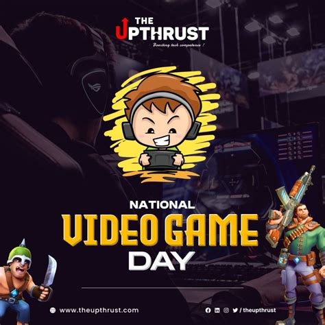 the upthrust on linkedin nationalvideogameday gamedevelopersrock