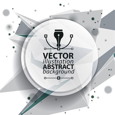 Premium Vector Grayscale Op Art Design Backdrop Abstract Futuristic Stylish Blur Background