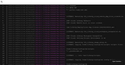 Testing Patternfly React Log Viewer Forked Codesandbox