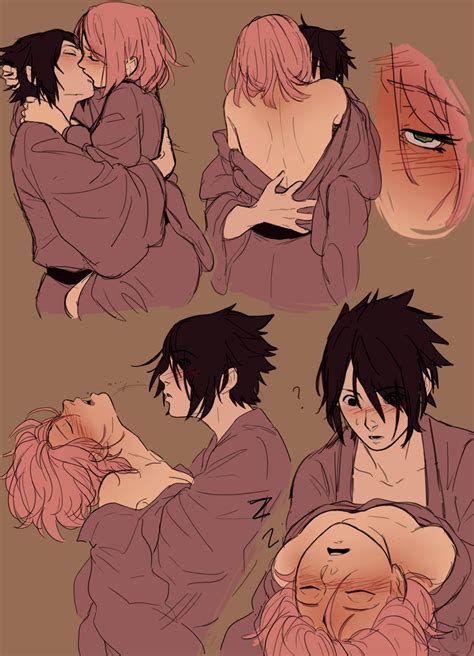 Haruno Sakura And Uchiha Sasuke Naruto Drawn By Ceejles Danbooru