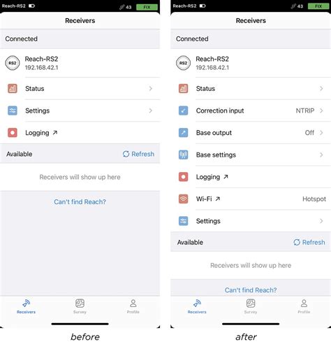 Reachview 3 Update Redesigned Settings View News Emlid Community Forum