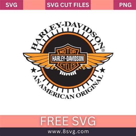 Vintage Harley Davidson Logo Vector