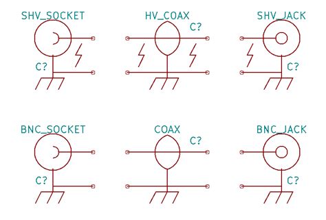 Add Female Variants Of Coaxial Connector Symbols By Ferdymercury · Pull Request 2837 · Kicad
