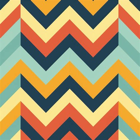 Premium Ai Image Chevron Pattern Background