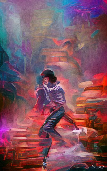 Michael Jackson Distorted View Imagery Digital Art And Ai People