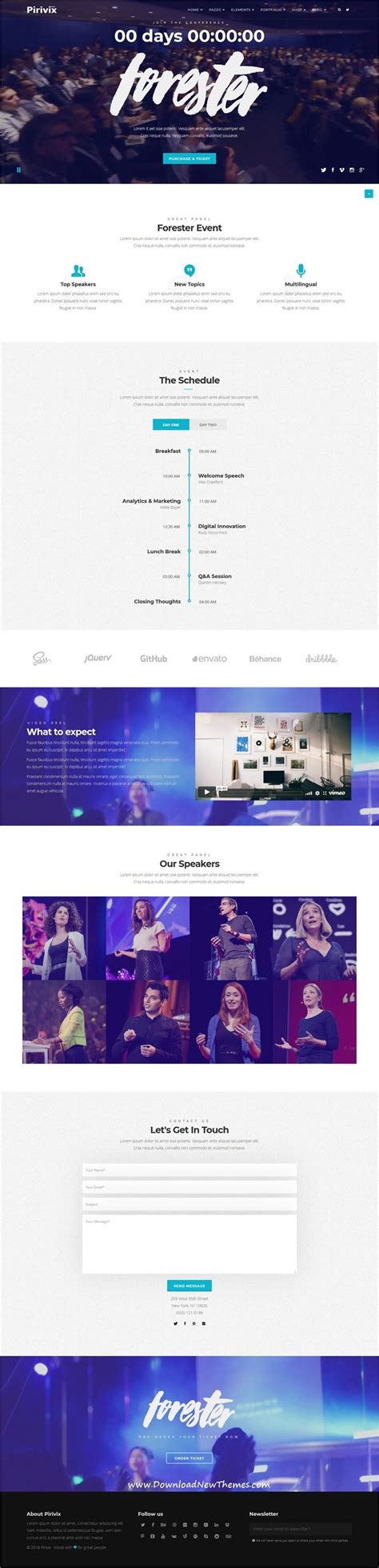 Pirivix Responsive Html5 Template Html5 Templates Templates